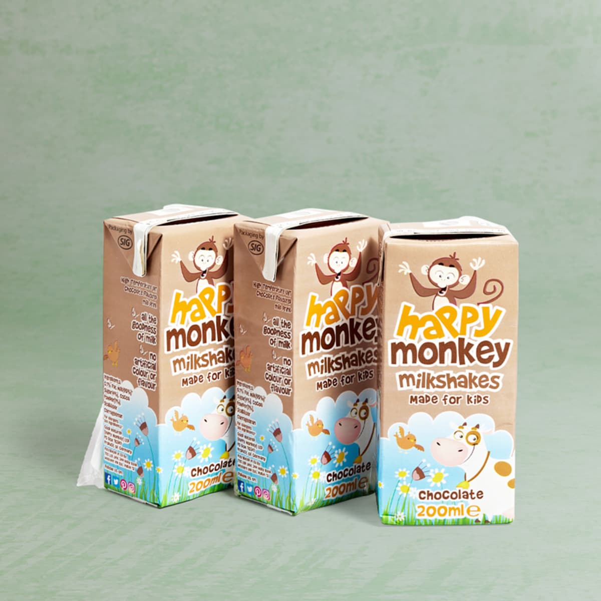 Happy Monkey Chocolate Milkshake | Watsons Pantry